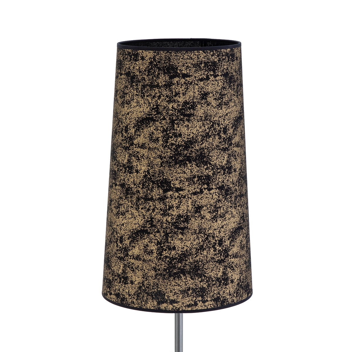 Paravent conique haut 30 x 24 x 50 cm, toile noire et or | Leroy Merlin