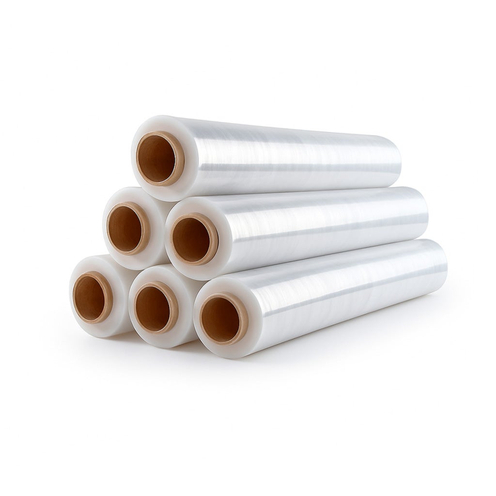 Caja 6 bobinas Film Manual 23 Micras Transparente 500mm x 170m | Leroy ...