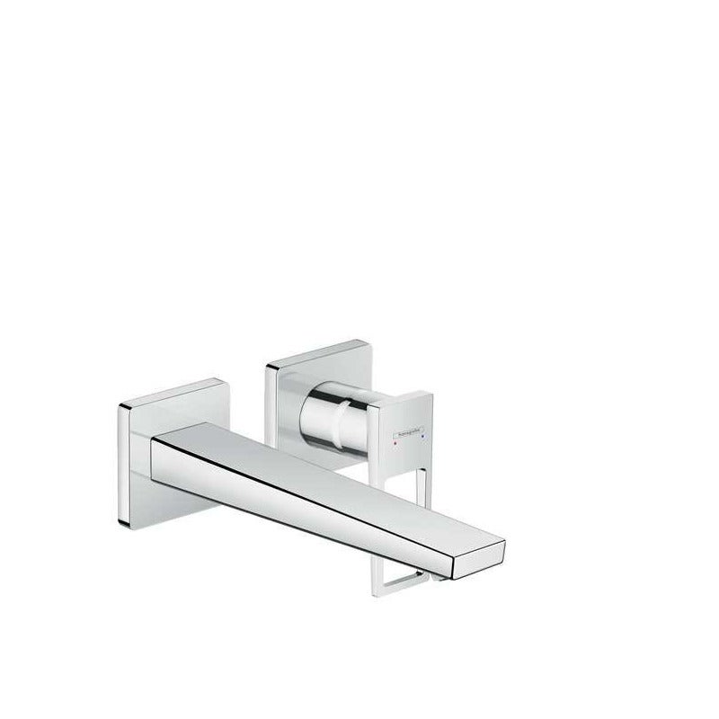 Hansgrohe Metropol Mitigeur de lavabo encastré mural, bec 225mm ...