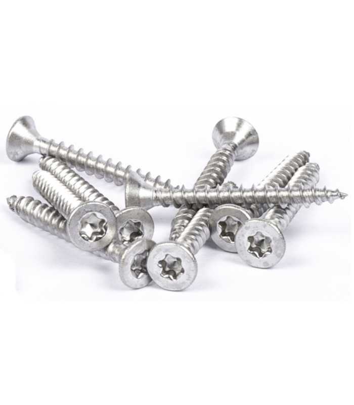 Vis bois TX inox A2 filetage total-6-60-100 pcs | Leroy Merlin