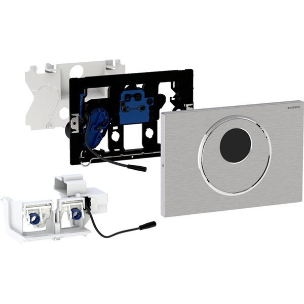 Geberit Sigma10 Mando de WC con accionamiento eléctrico de la cisterna ...