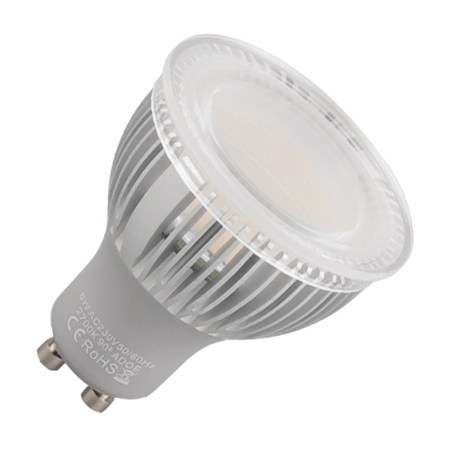 Spot LED Minerva GU10 6W 2700K 520lm Φ49.5x58mm CRI80 | Leroy Merlin