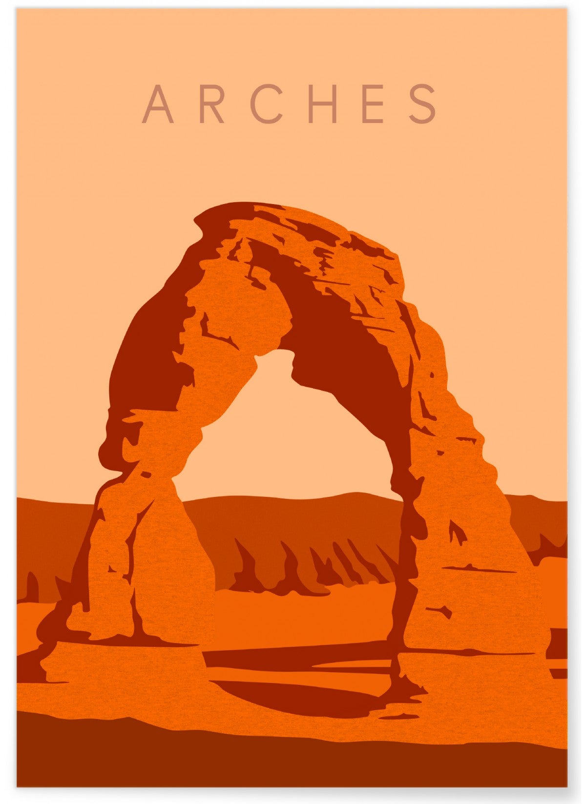 Affiche Arches - Format A3 - | Leroy Merlin