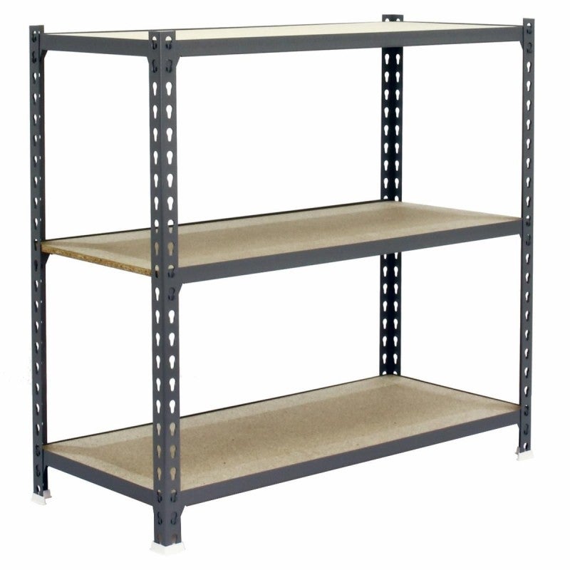 Estanteria MADERCLICK 3/300 900 GRIS/MADERA - 338100025909033 - Simon Rack | Leroy Merlin