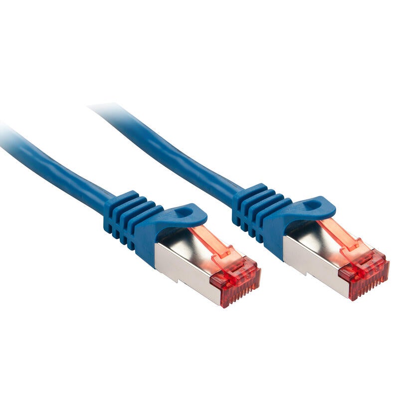 Lindy c ble r seau cat6 s/ftp basic bleu 5,00m | Leroy Merlin