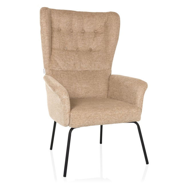 Fauteuil crapaud beige au meilleur prix | Leroy Merlin