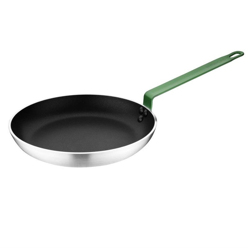 Po le Aluminium Antiadh sive Teflon Platinium Plus Avec Manche Vert