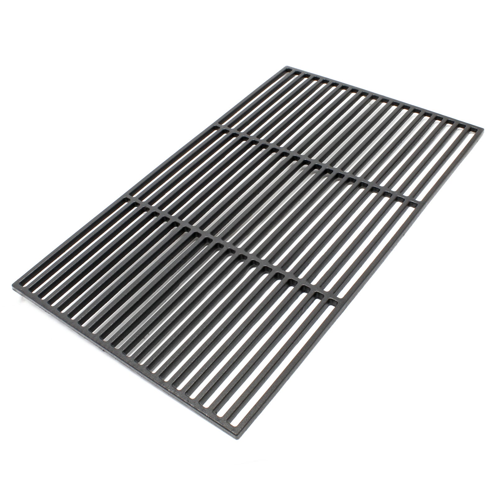 Grille BBQ Carrée 60 x40 cm en Fonte Barbecue Charbon de bois /à gaz ...
