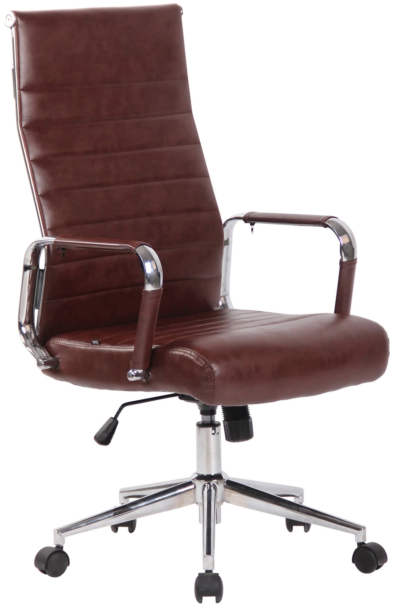 Silla de oficina colomb rojo burdeos | Leroy Merlin