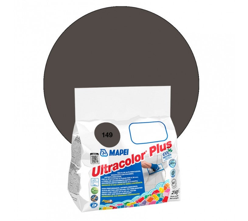 Joint de carrelage ULTRACOLOR PLUS MAPEI - 2 Kg - 149 Pierre volcanique ...
