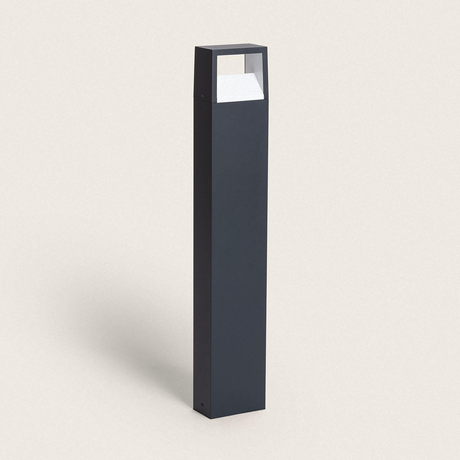 Baliza Exterior LED 9W Superficie Pie 80cm Aluminio Sheffield ...