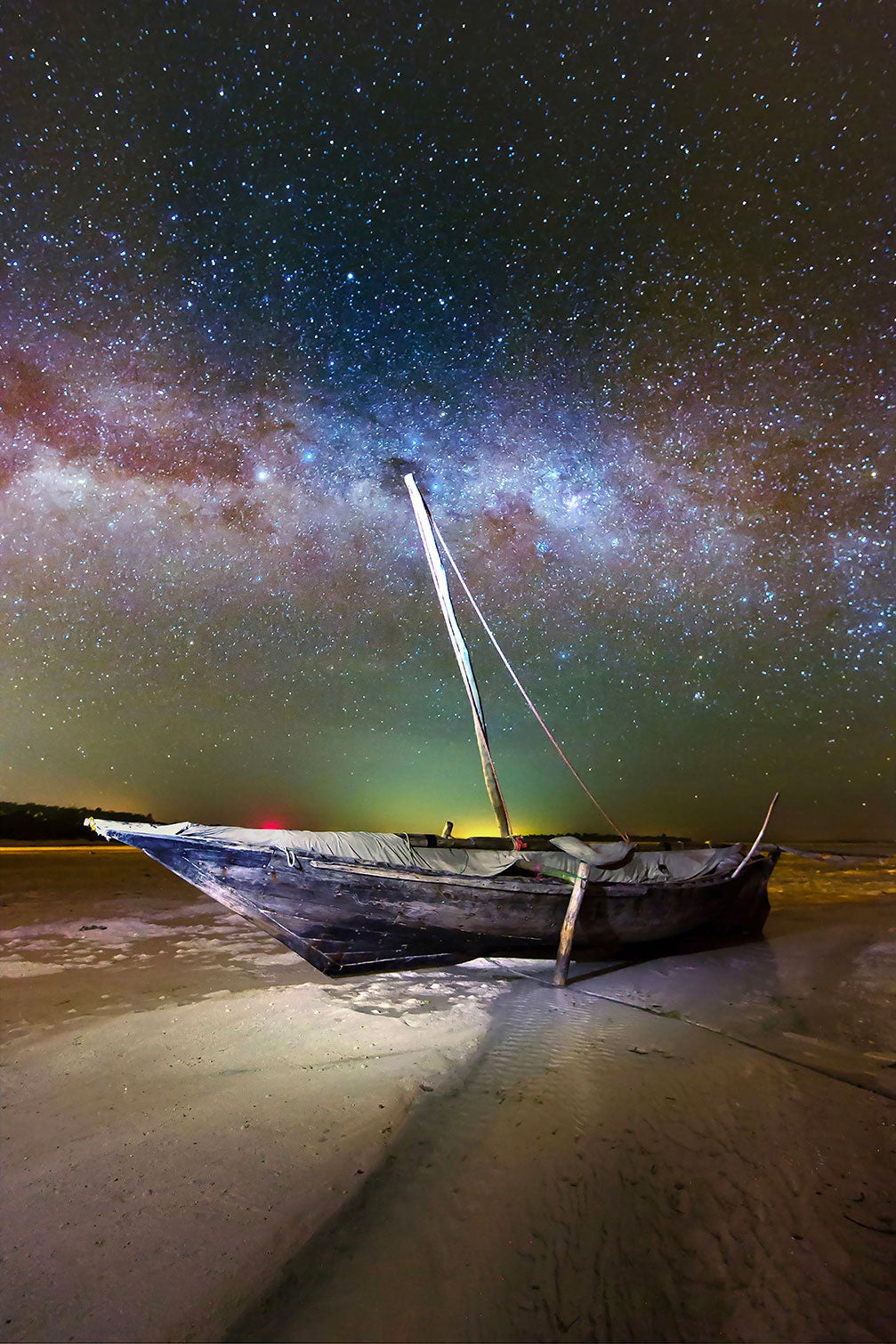 Tableau zanzibar boat - 40x60cm | Leroy Merlin