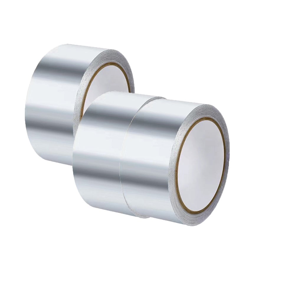 3 rouleaux de ruban adhésif aluminium, mastic d'isolation thermique ...