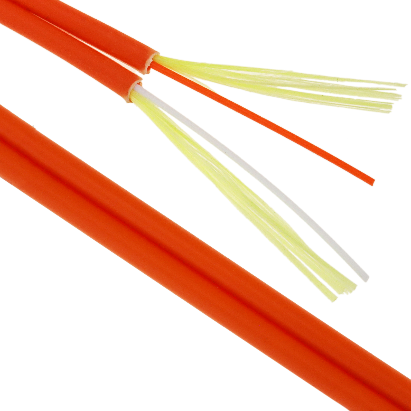 Coil 62.5/125 in fibra ottica multimodale duplex 3,0 millimetri 300 m ...