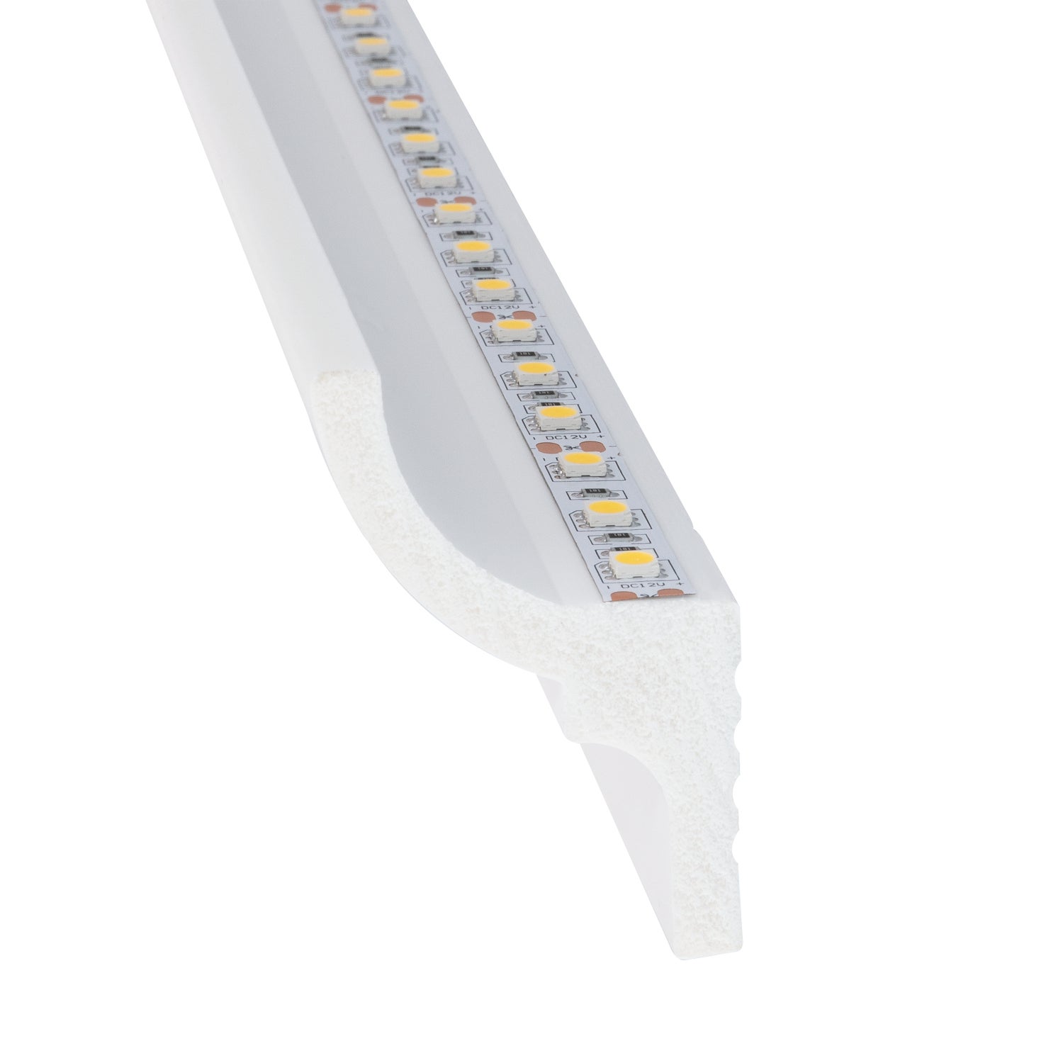Ledkia Moldura para Tira LED 2m Classic Blanco | Leroy Merlin