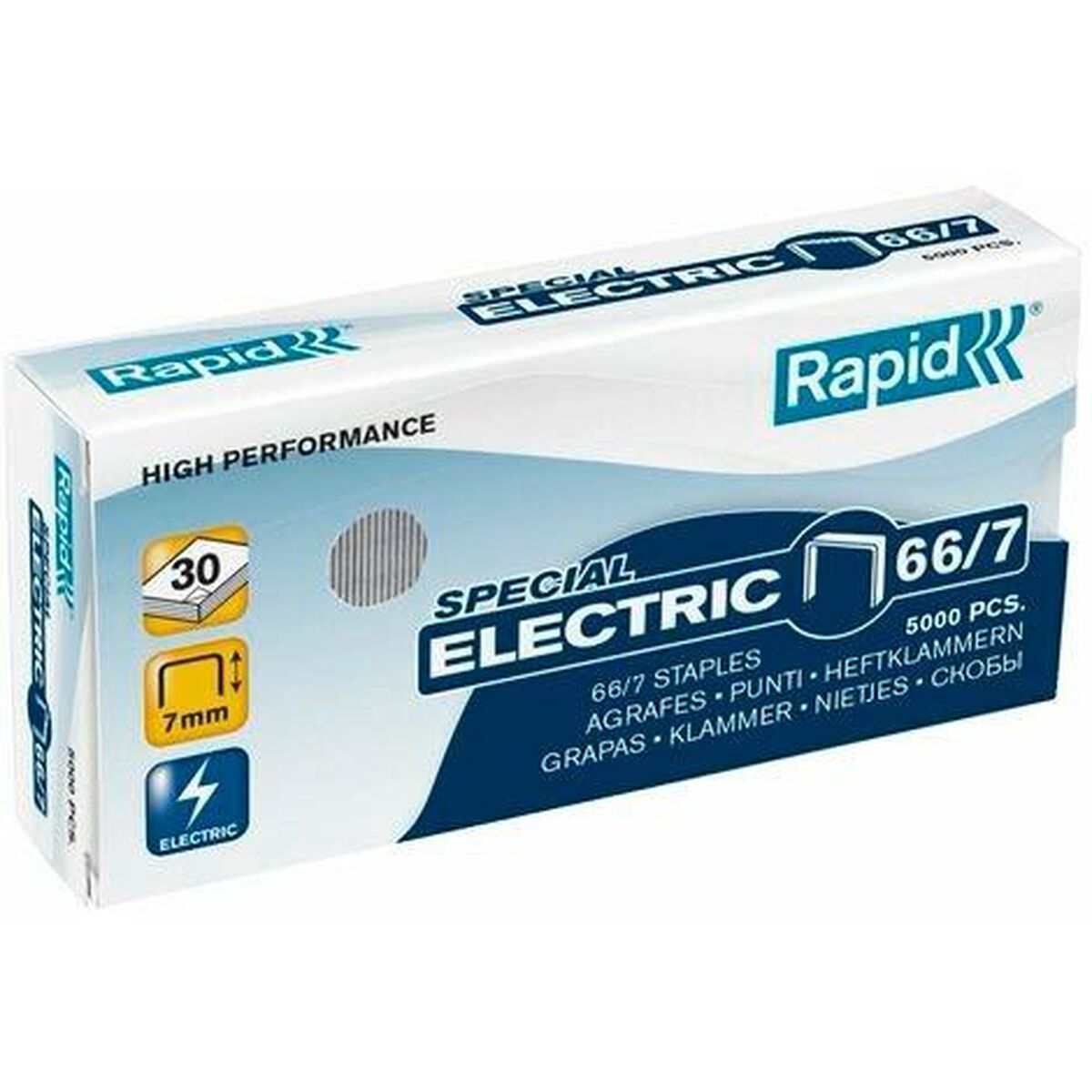 Grapas Rapid Electric 5000 Piezas 66/7 | Leroy Merlin