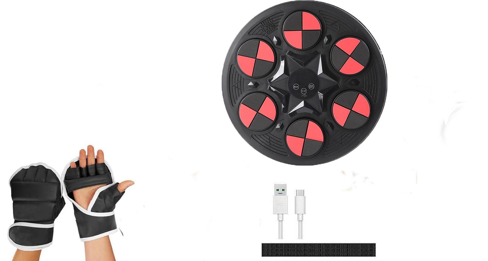 MUSIC BOXING MACHINE MACCHINA DA BOXE INTELLIGENTE FISSATA AL MURO, CON ...