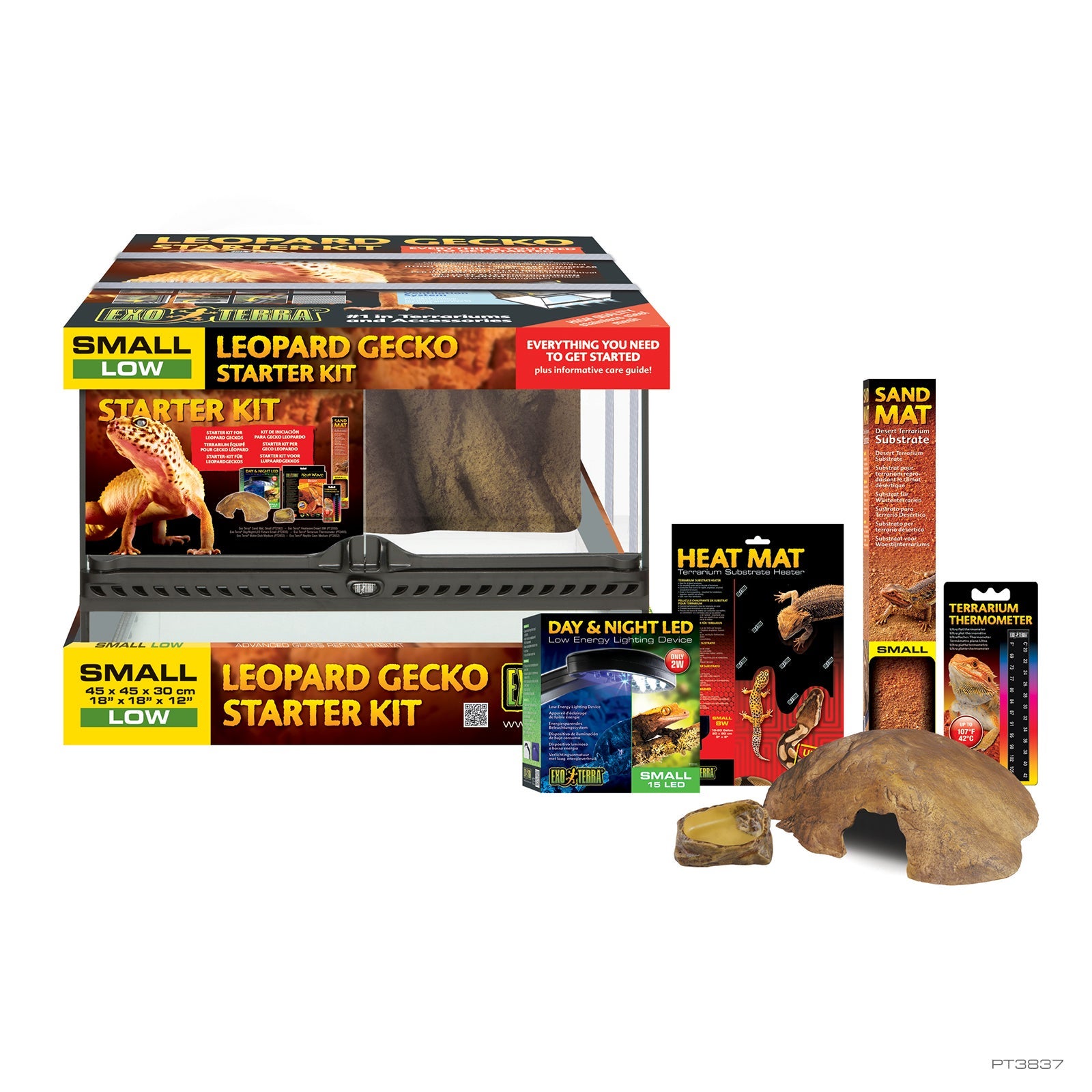 Kit de terrario de gecko leopardo Exo Terra Starter Kits | Leroy Merlin