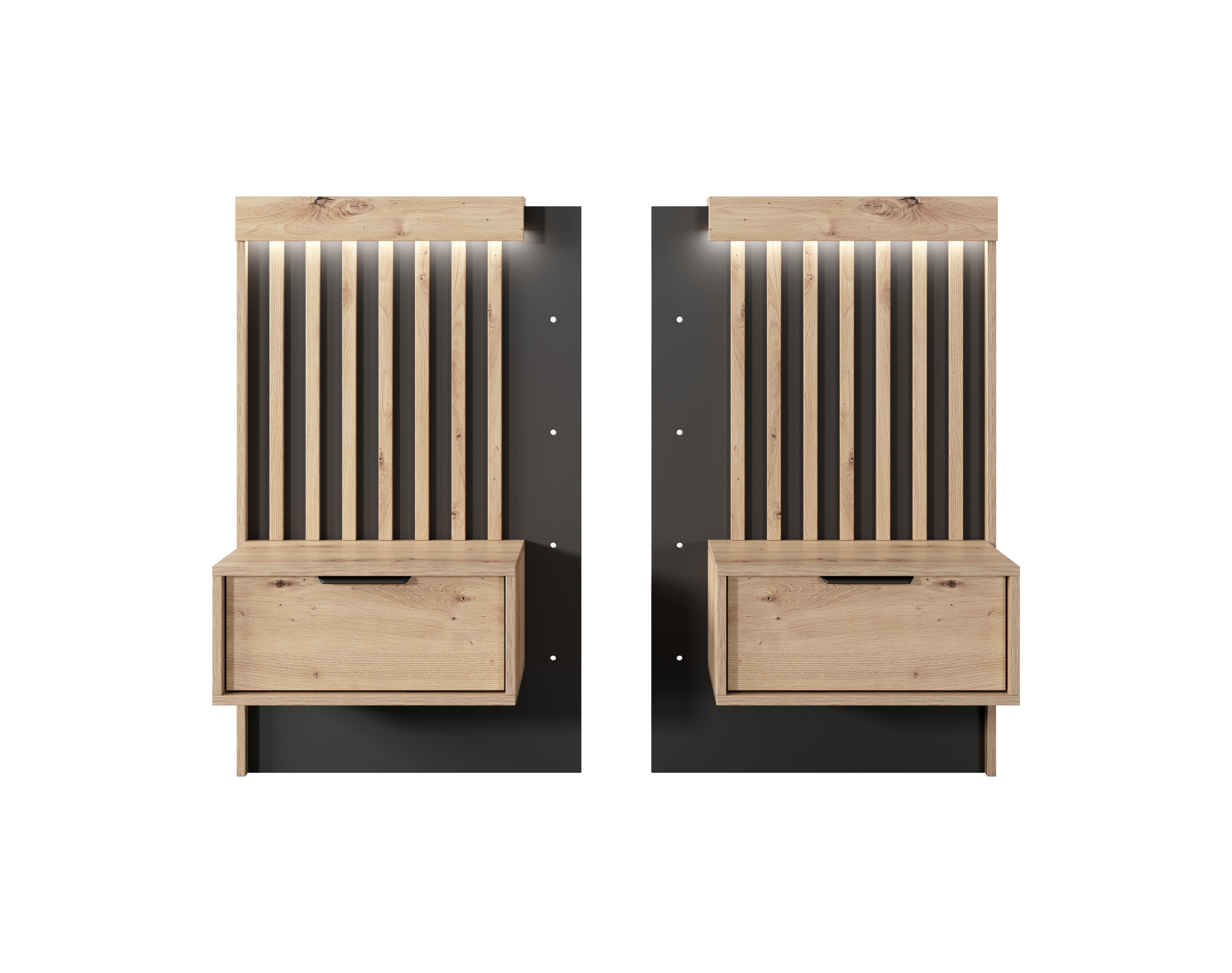 Table de nuit TALLY (set de 2) | Leroy Merlin