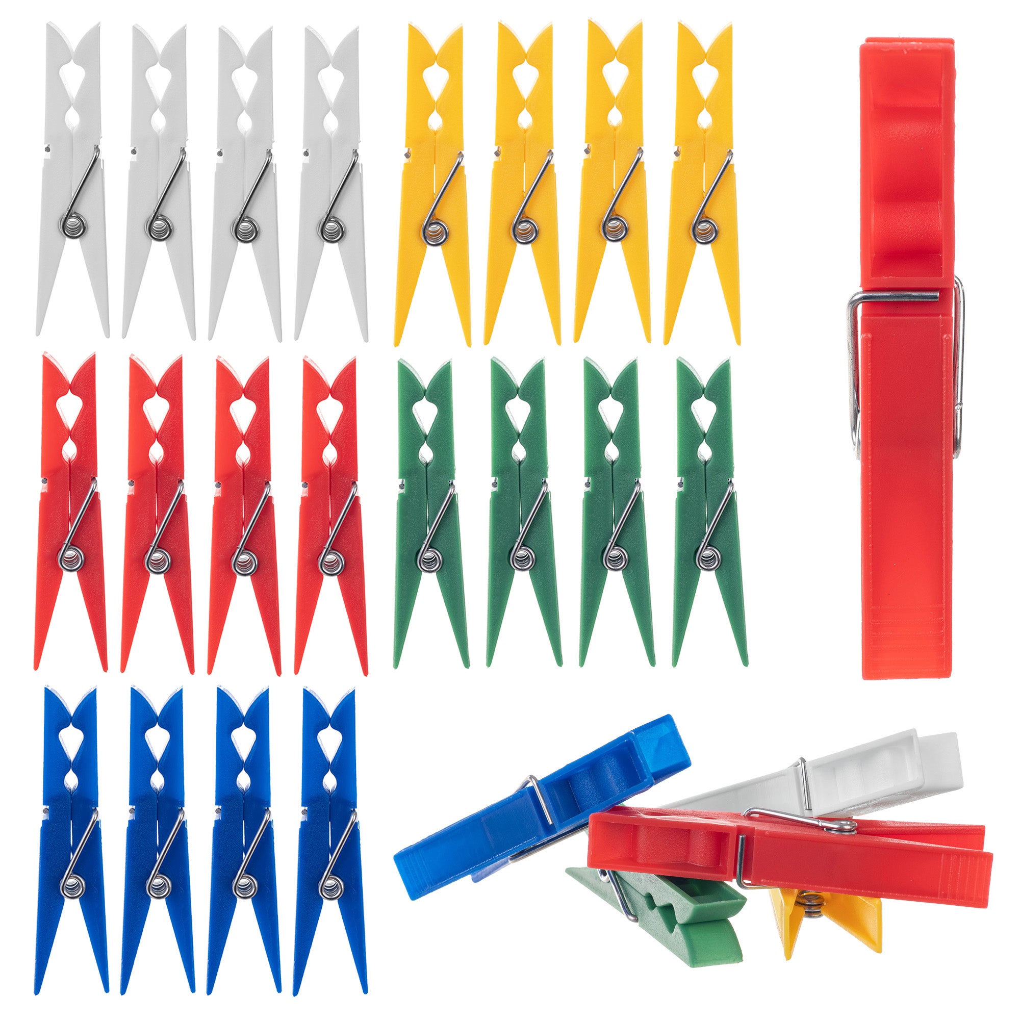 KADAX Pinzas para la ropa Fuertes y coloridas Ranas para la ropa Pinzas ...