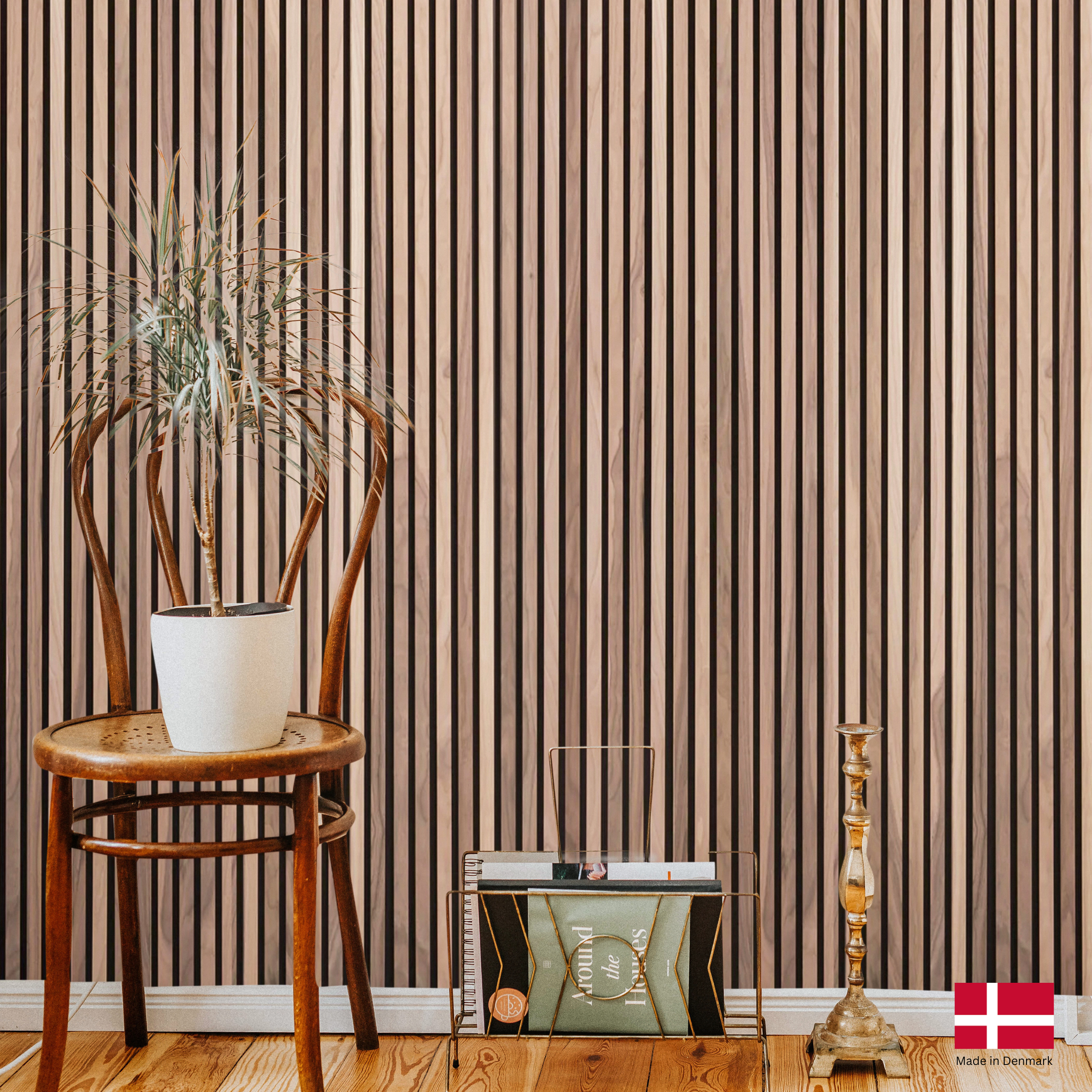 Panneaux muraux acoustiques décoratifs PREMIUM en placage bois ...