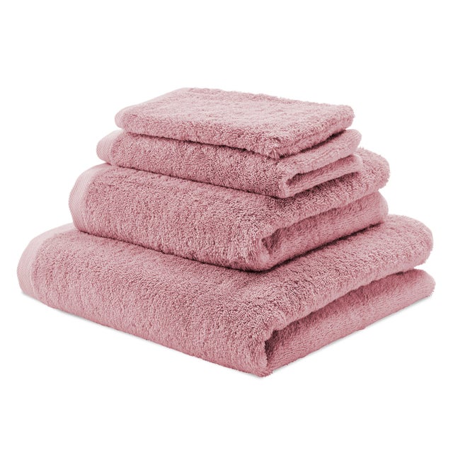 Toallas de baño rosas: compra online | Leroy Merlin