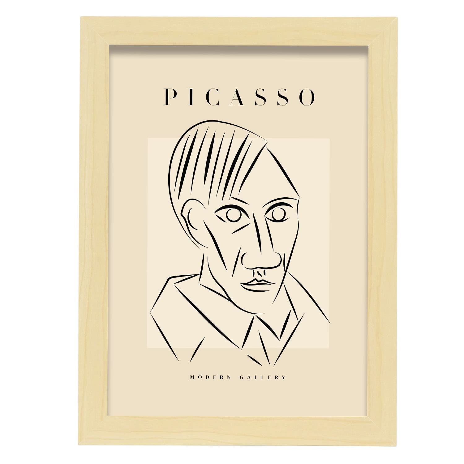Nacnic Affiche De La Collection Picasso 13 Illustrations Sur Le ...