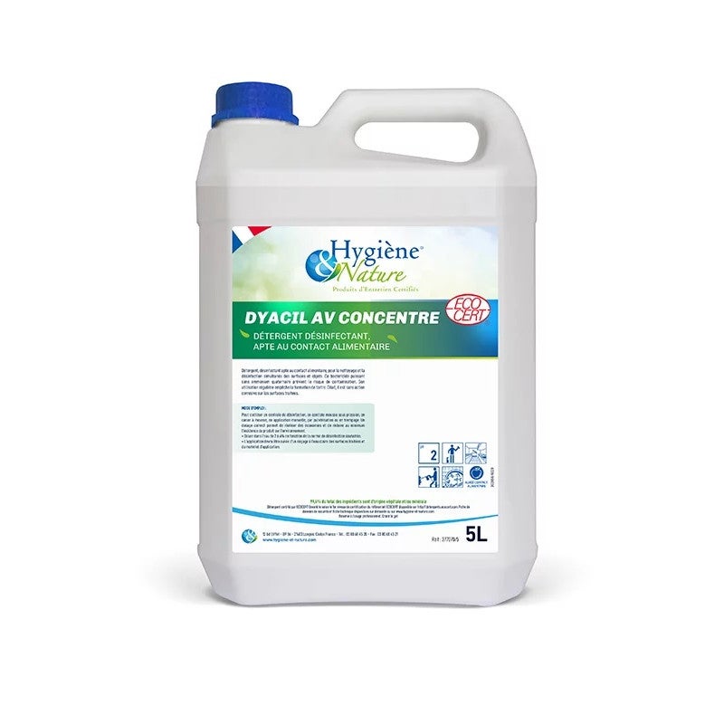 DYACIL AV ECOCERT Concentrado 5L HIGIENE Y NATURALEZA | Leroy Merlin