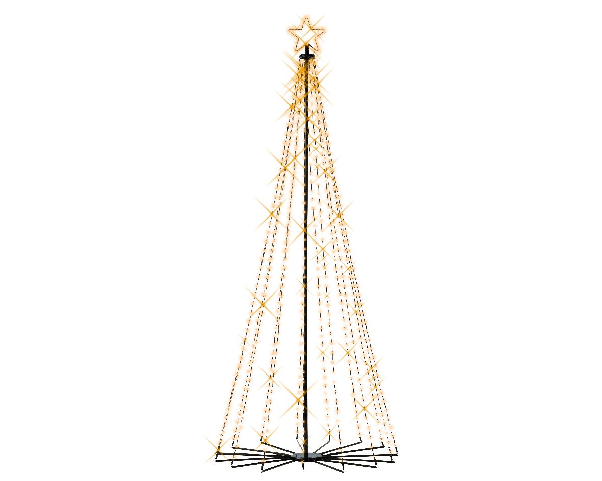 Albero LED cono 100x240 cm, 8 funzioni | Leroy Merlin
