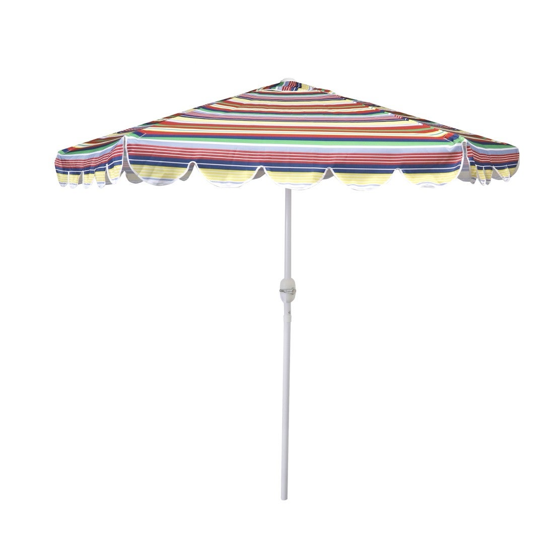 Parasol inclinable multicolor – Ø2,50m – H2,13m – Aluminio – Tela de ...