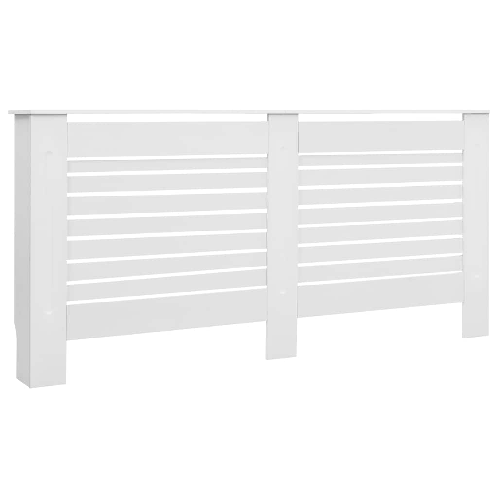 Cache radiateur MDF blanc 172x19x81,5 cm - COMFORTXL | Leroy Merlin