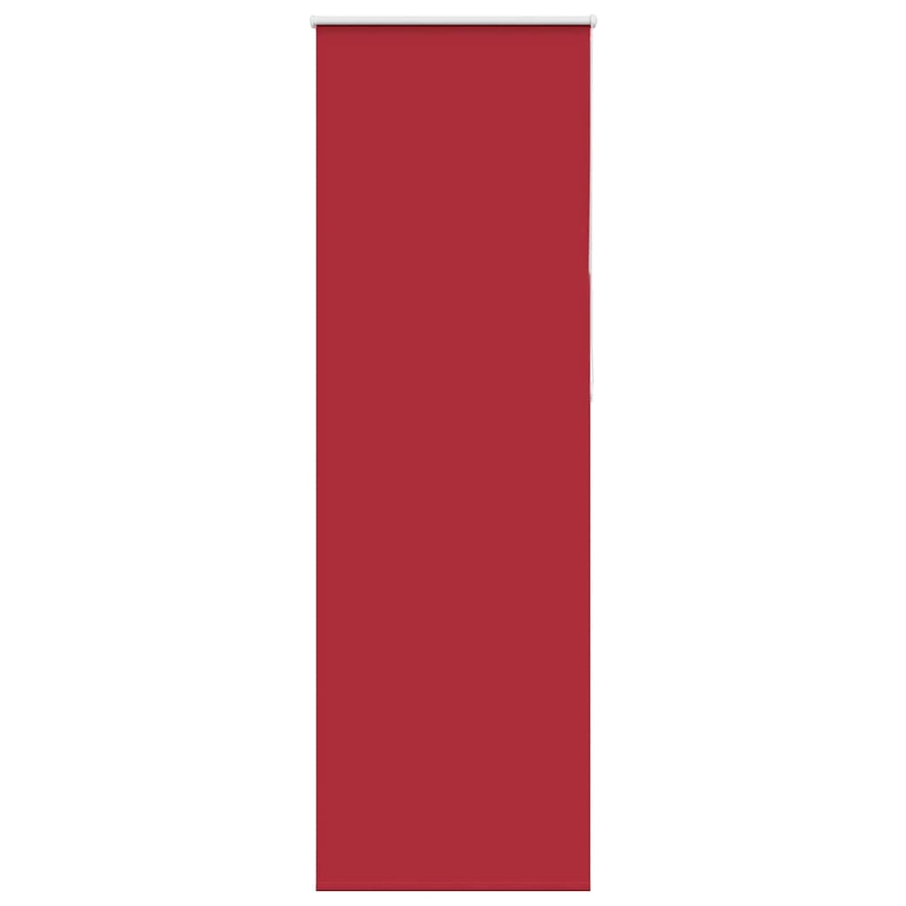 Store enrouleur occultant | Store à rouleau rouge largeur du tissu 70,7 ...