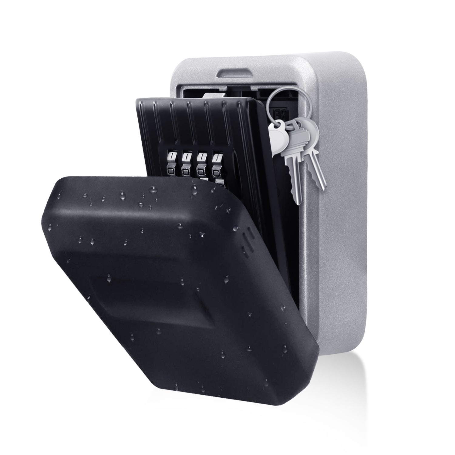 Boîte à Clé Sécurisée, Coffre Fort a Clef Mural [ étanche à l'eau et à ...