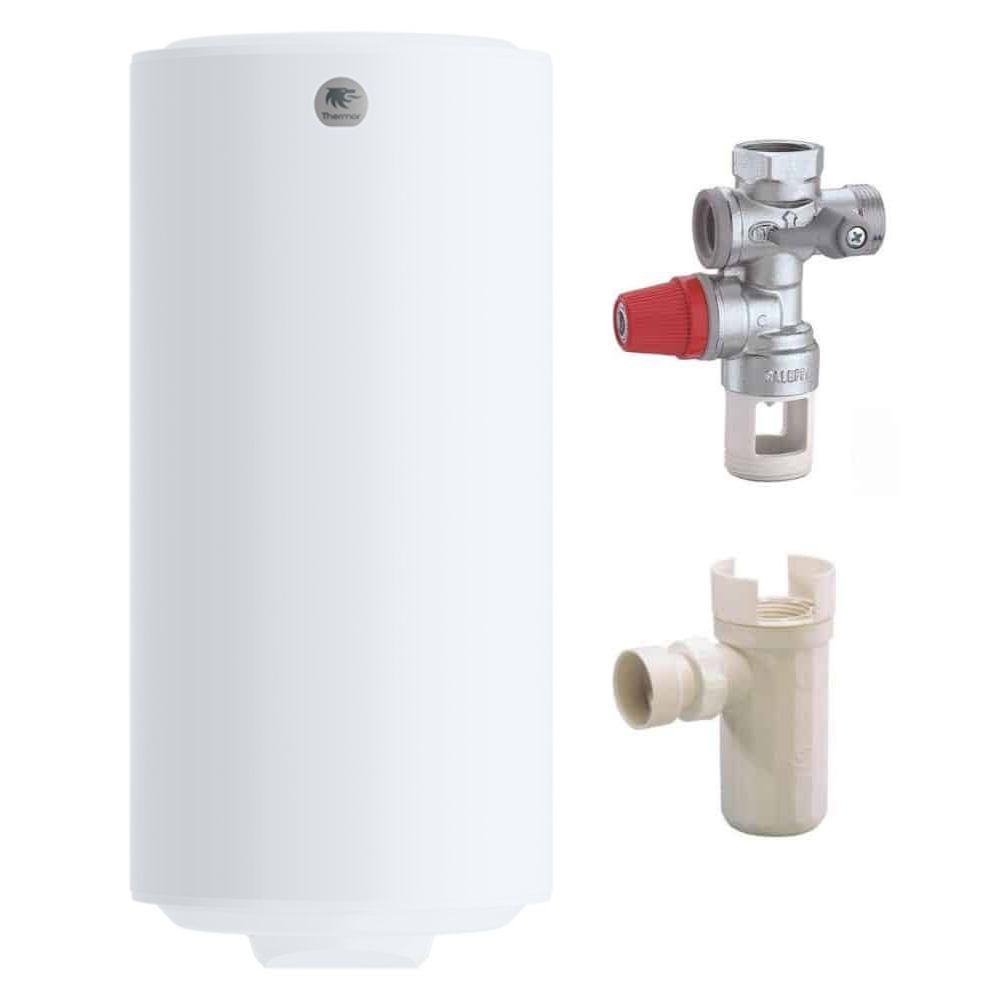 Pack Calentador eléctrico de agua Stéatis vertical 150 litros THERMOR ...