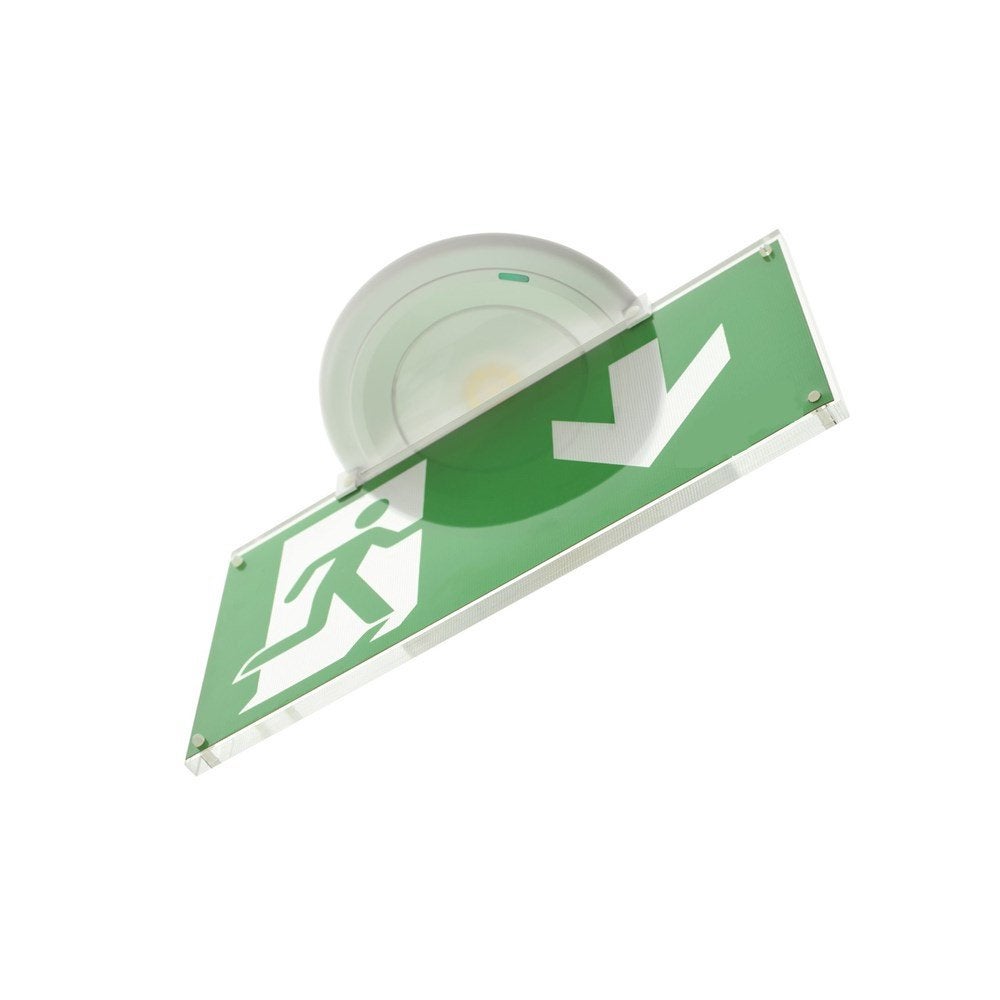 Kit pose saillie plafond avec porte étiquette "Spazio Luz" / Marque ...