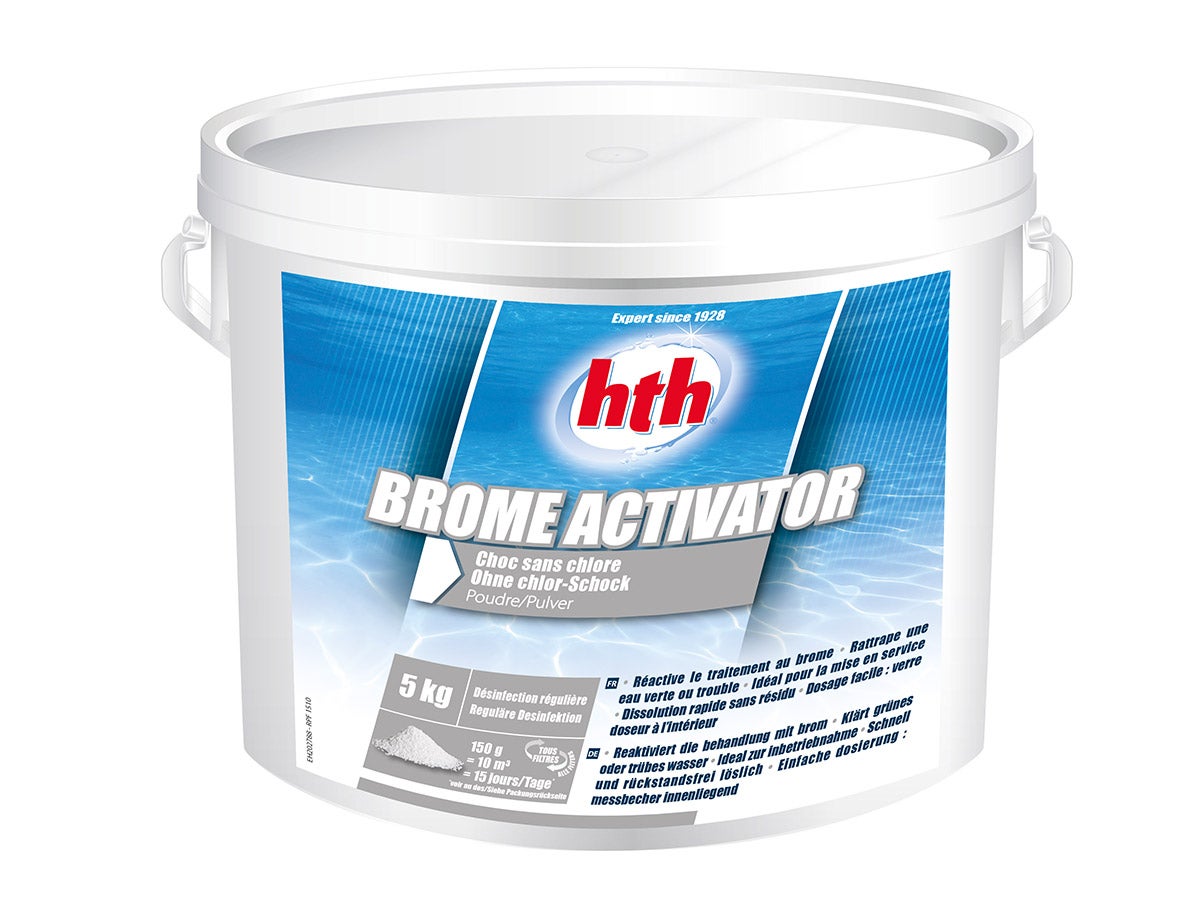 Activateur de brome Brome Activator 5 kg - HTH | Leroy Merlin