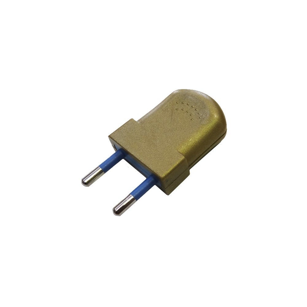 FICHA EUROPEIA OURO BIPOLAR 10A 4mm | Leroy Merlin