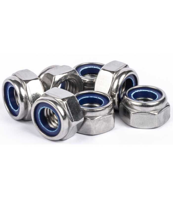 Ecrous freins hexagonaux inox A4-8--100 pcs | Leroy Merlin