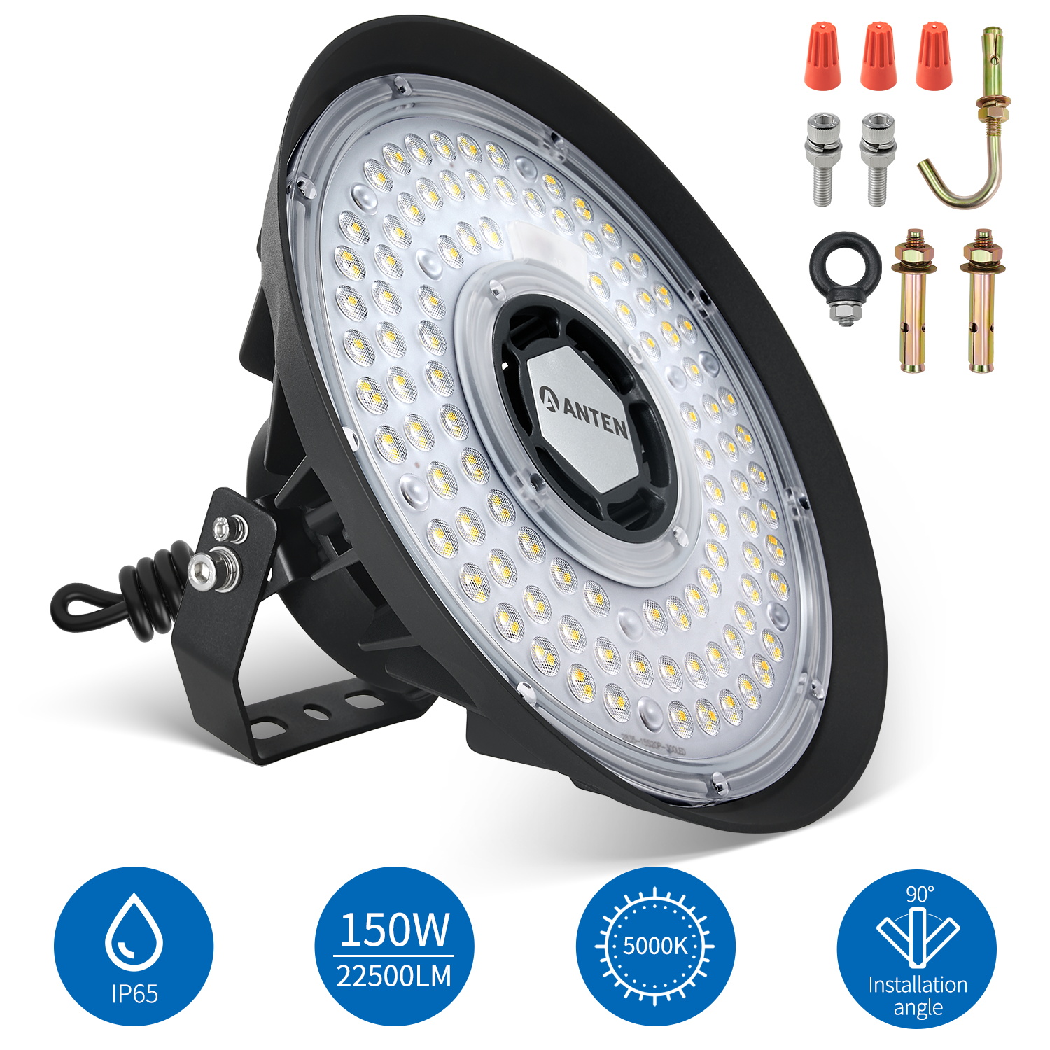 Anten Spot LED per interni 150W 22500 lm in bianco freddo (5000 K ...