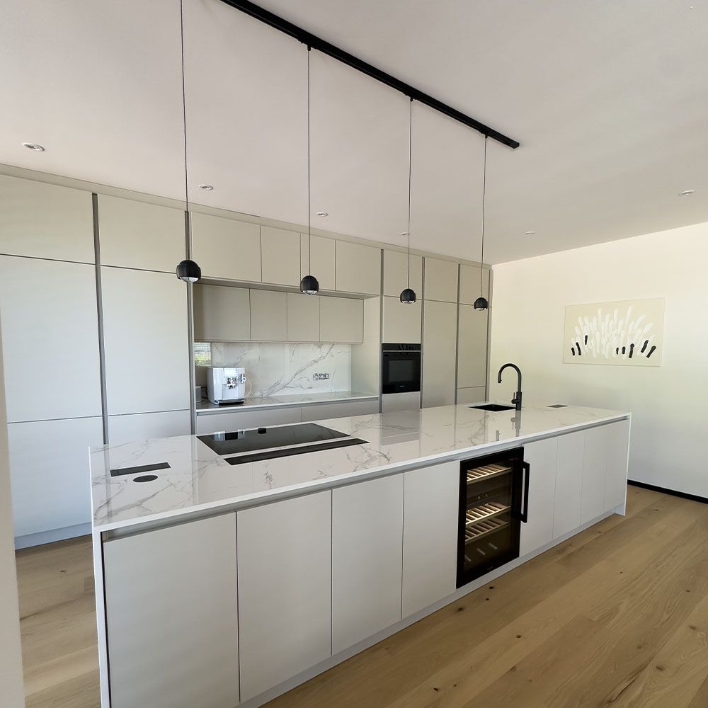 S.luce - Lámpara colgante LED Beam, sistema de riel monofásico, 3 luces ...