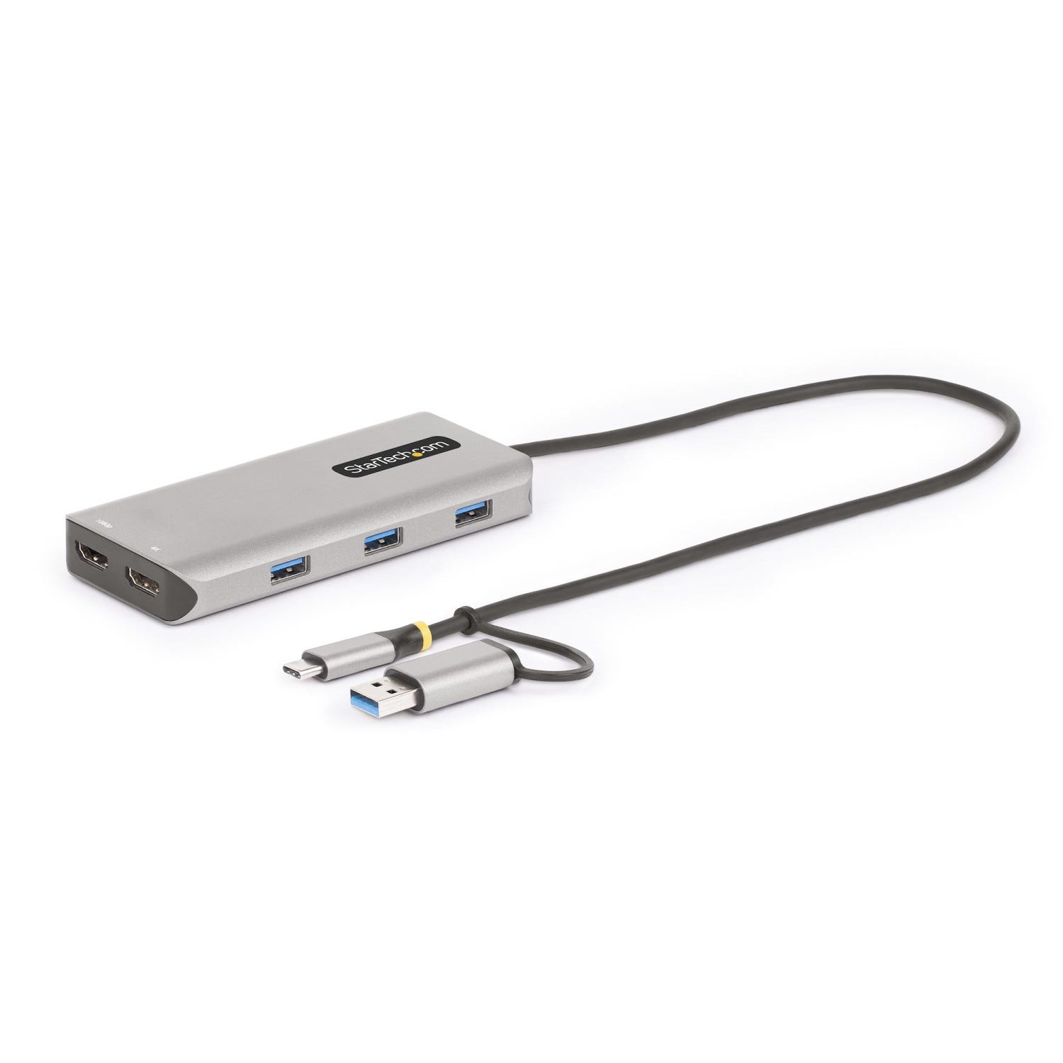 StarTech.com Adaptateur Multiport USB-C avec Dongle USB-C vers USB-A ... StarTech.com Adaptateur Multiport USB-C avec Dongle USB-C vers USB-A ...
