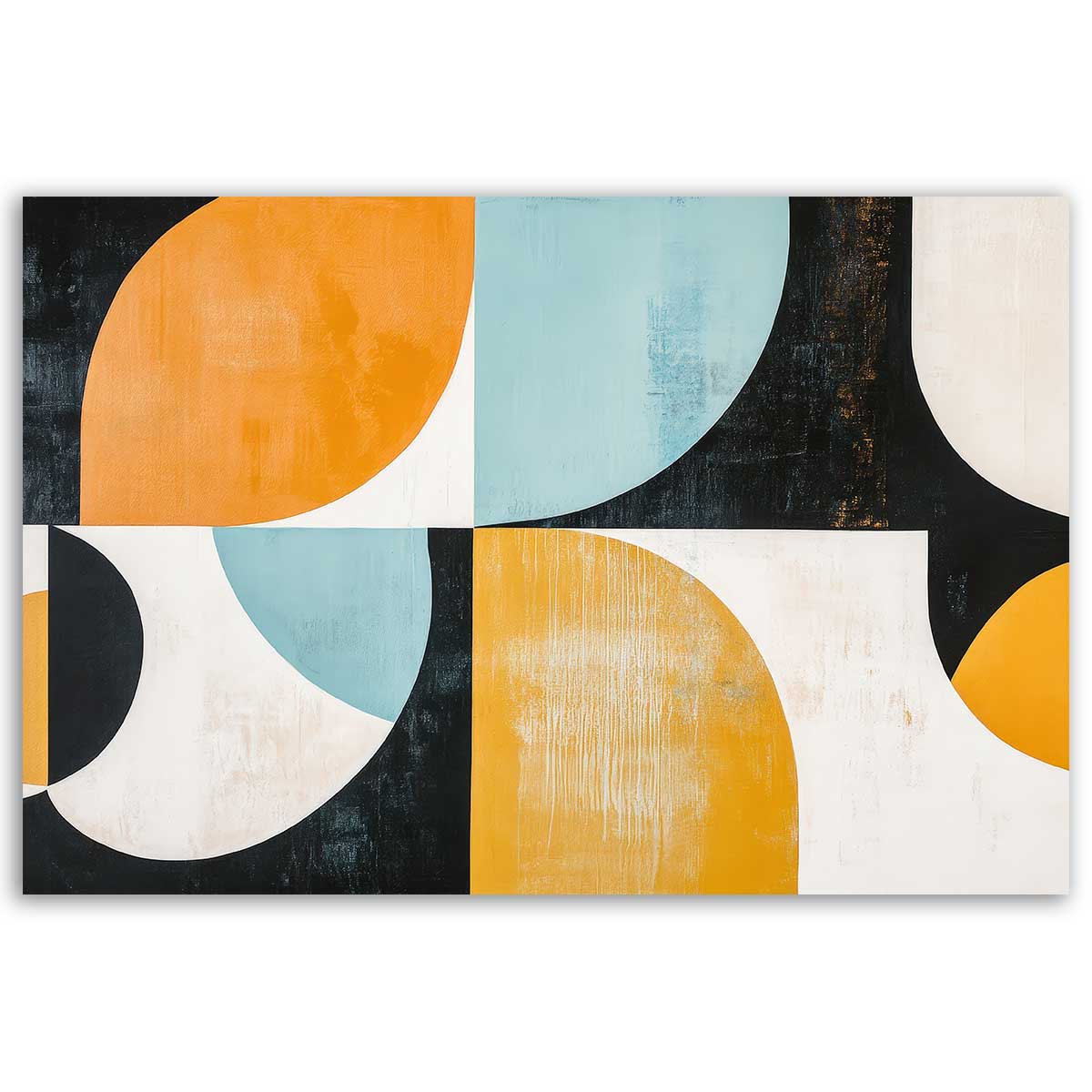 Tableau géométrique moderne - 60x40cm | Leroy Merlin