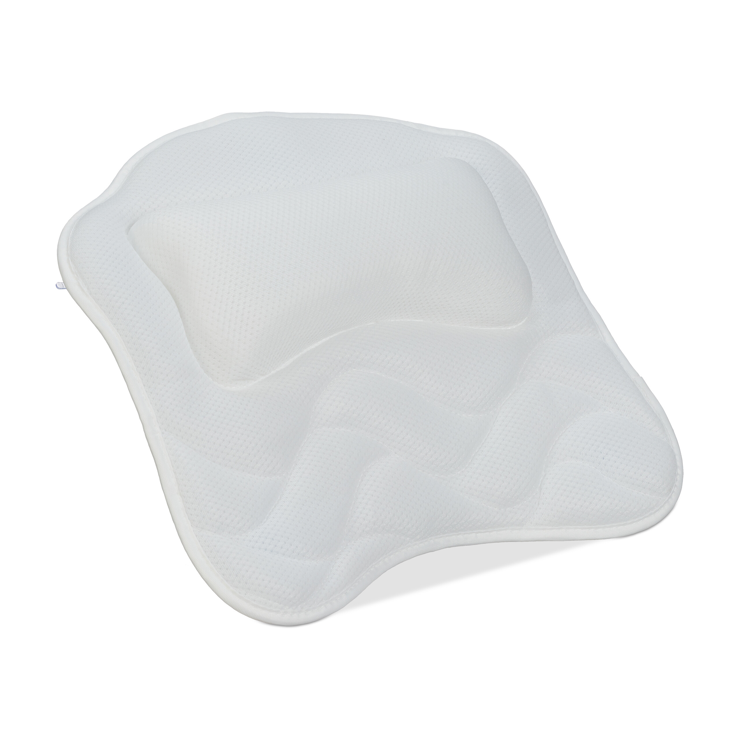 Relaxdays Coussin de bain, oreiller rembourré doux, soutient tête ...