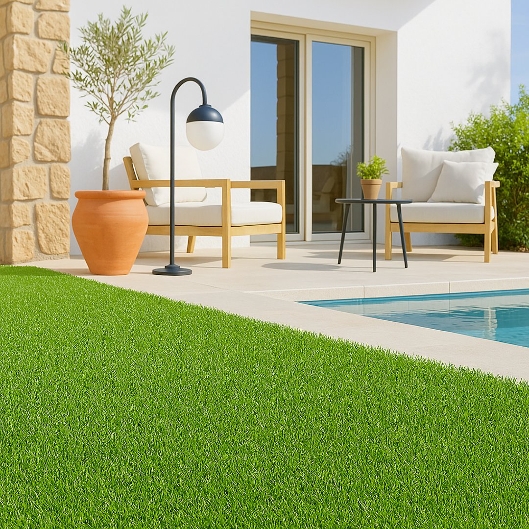 CÉSPED ARTIFICIAL GREEN VIGO 40 MM 2X10 M NORTENE | Leroy Merlin