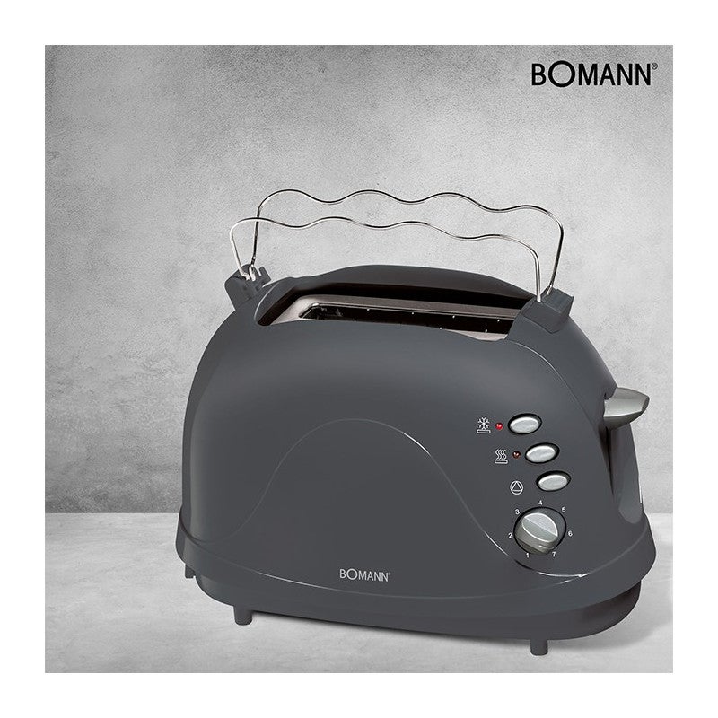 Bomann Toaster TA 246 CB Cool-Touch-Gehäuse 700 W weiß | Leroy Merlin