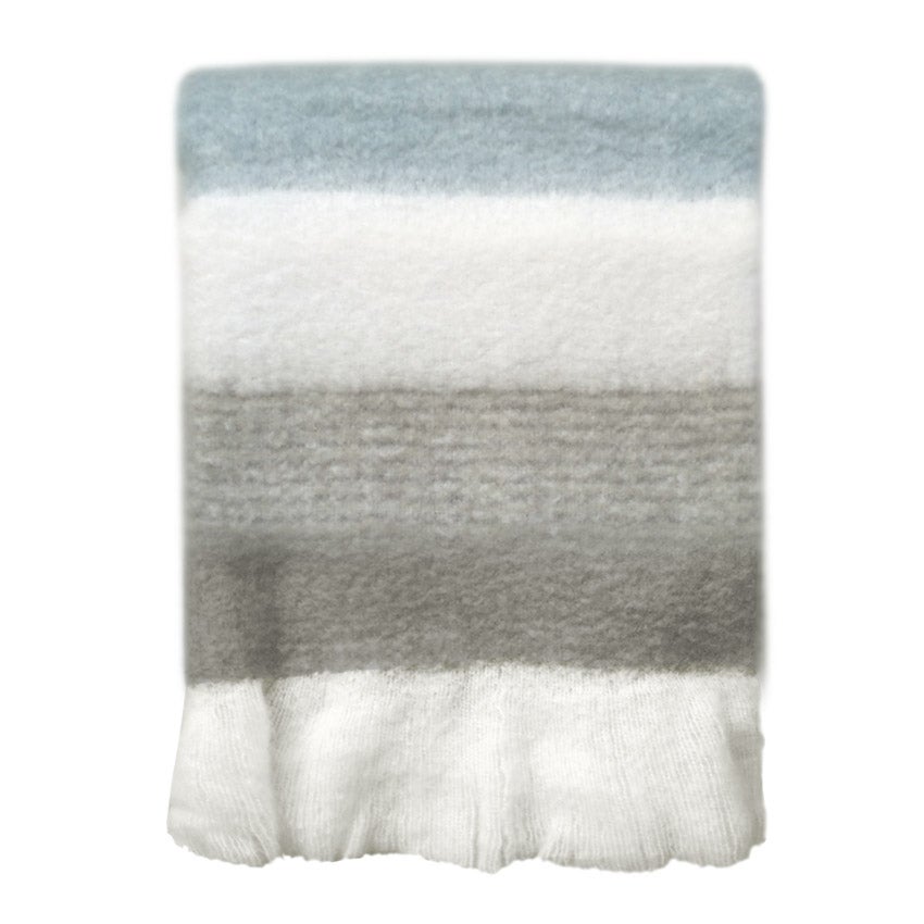Plaid gris clair 125x150 | Leroy Merlin