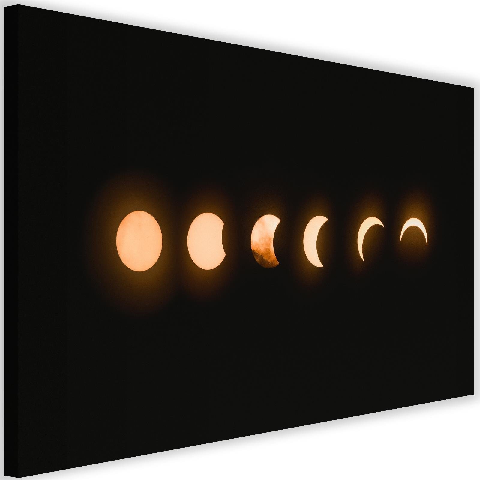 Tableau phases de l'éclipse de lune - 60 x 40 cm | Leroy Merlin