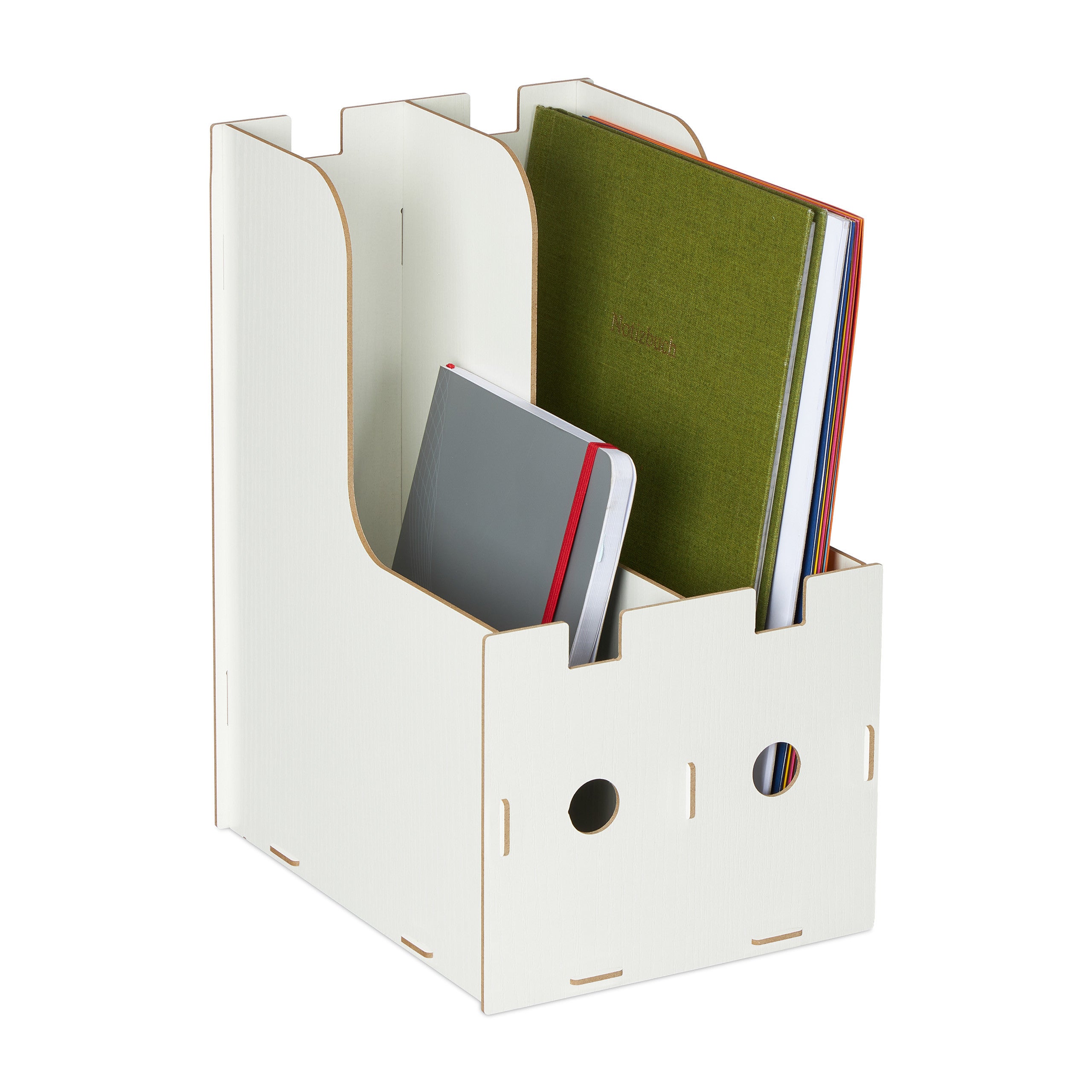 Porte-documents, 2 compartiments, format A4, cahiers & dossiers, bureau ...