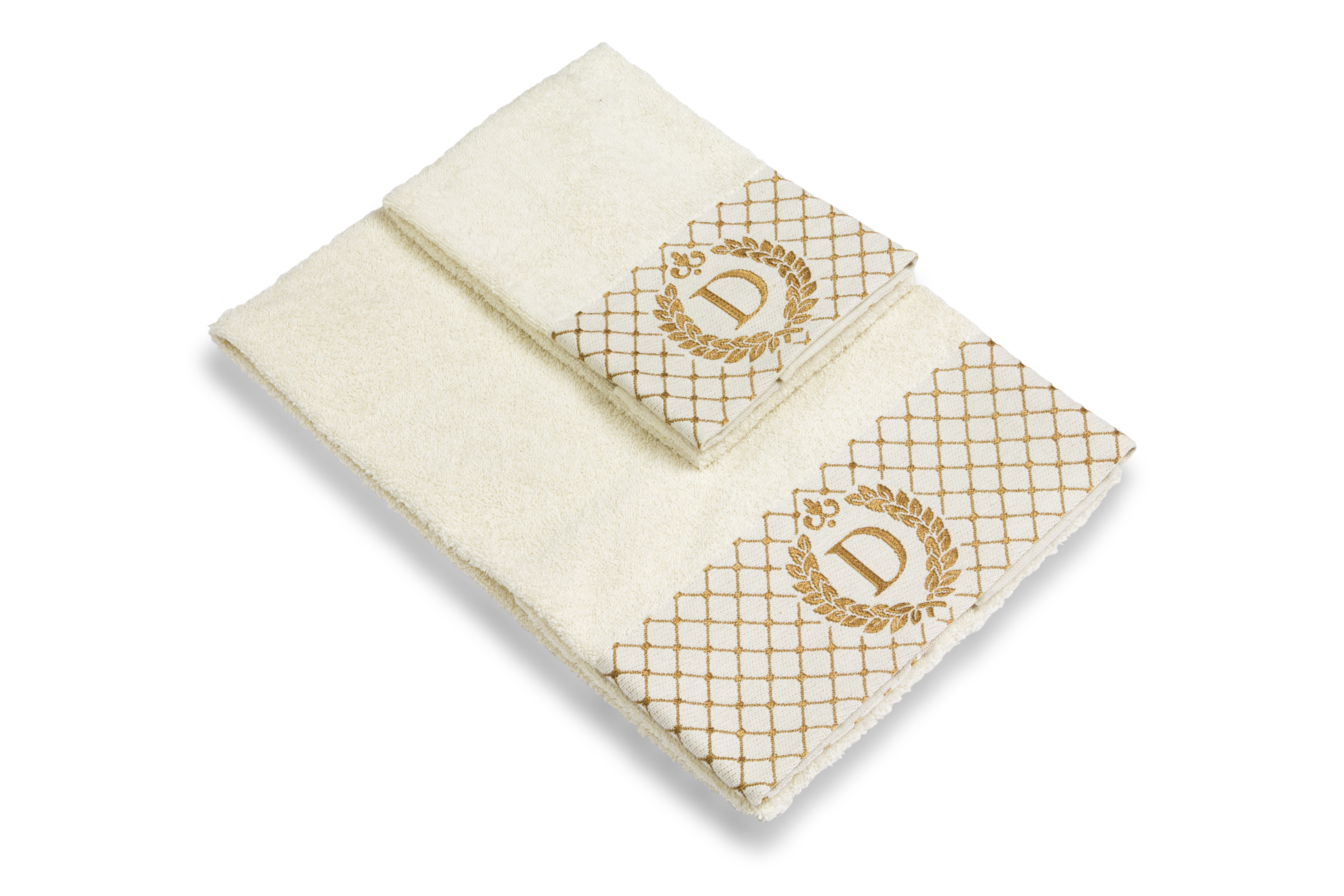 Paire de serviettes (1 serviette de toilette 1 serviette invité) 100% ...