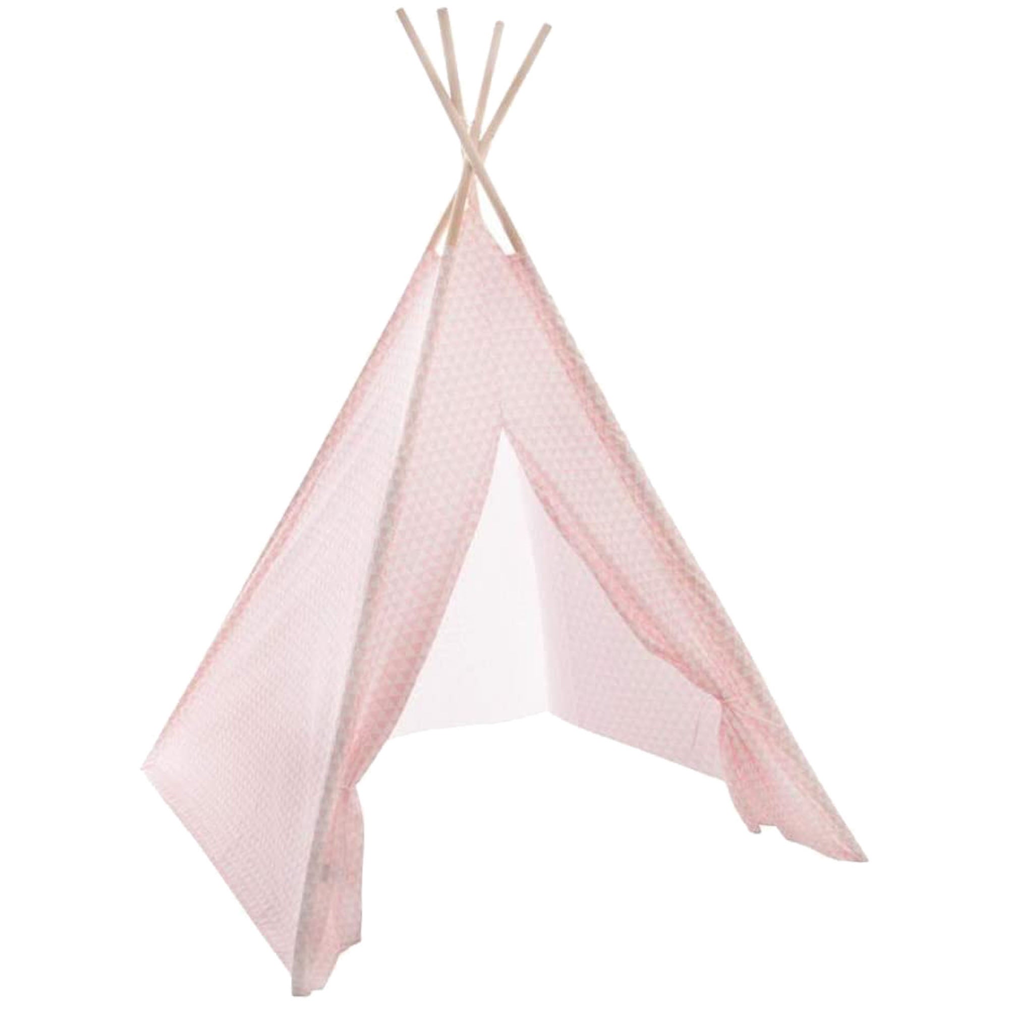 WELLHOME - Tipi enfant rose 120x120x160 | Leroy Merlin